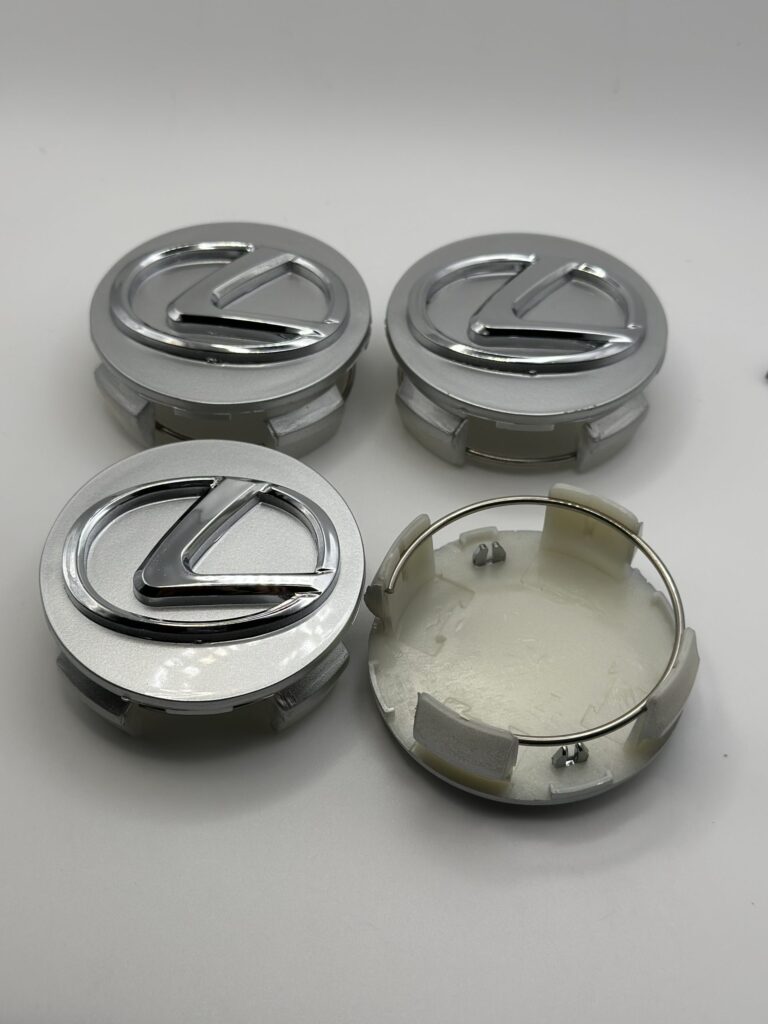 4x Wheel Center Hub Caps 62mm -2.44 inch Silver for Lexus alloy Wheels ...